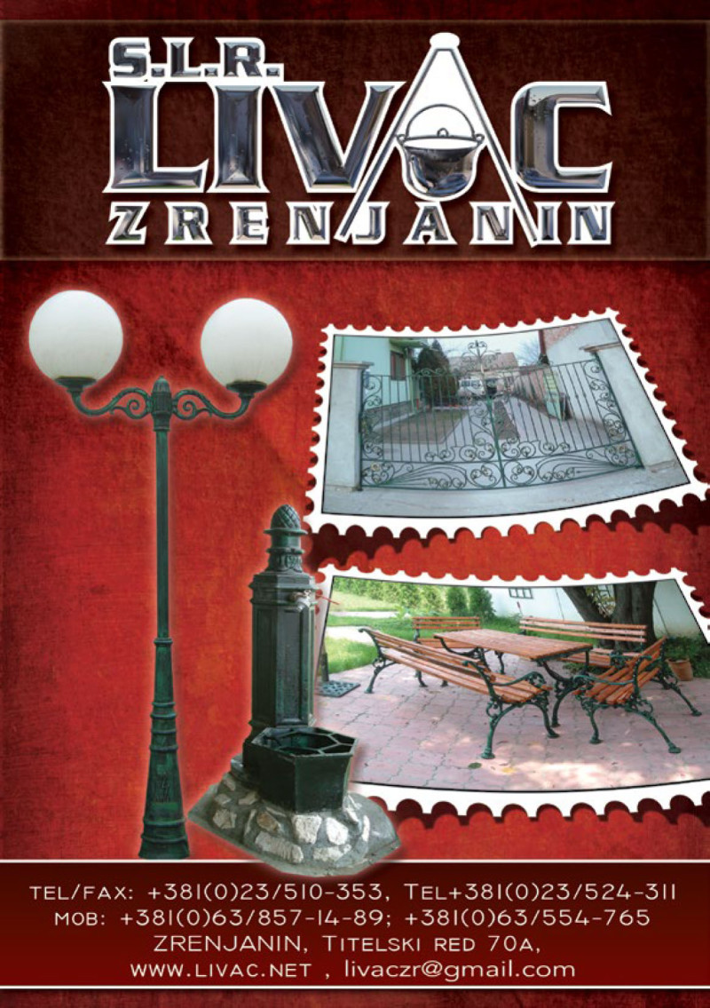 Katalog – Livac s.l.r Zrenjanin