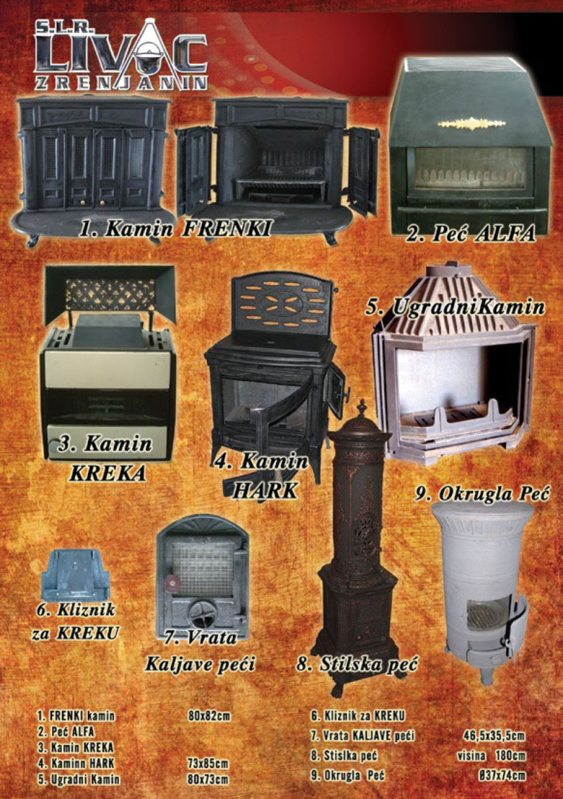 Katalog – Livac s.l.r Zrenjanin